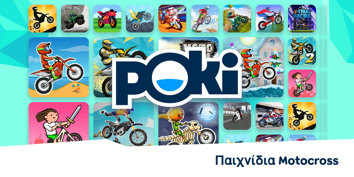 ΠΑΙΧΝΊΔΙΑ MOTOCROSS 🏍️ - Παίξτε Δωρεάν Online! | Poki