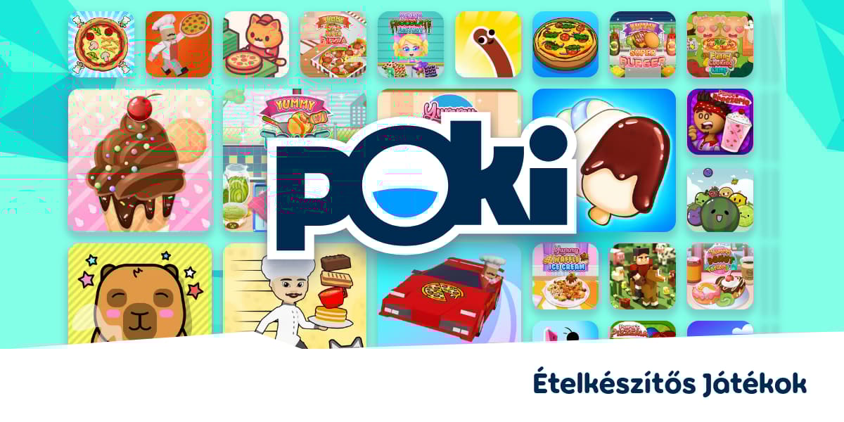 ÉTELKÉSZÍTŐS JÁTÉKOK 🍔 - Játssz Online Ingyen! | Poki