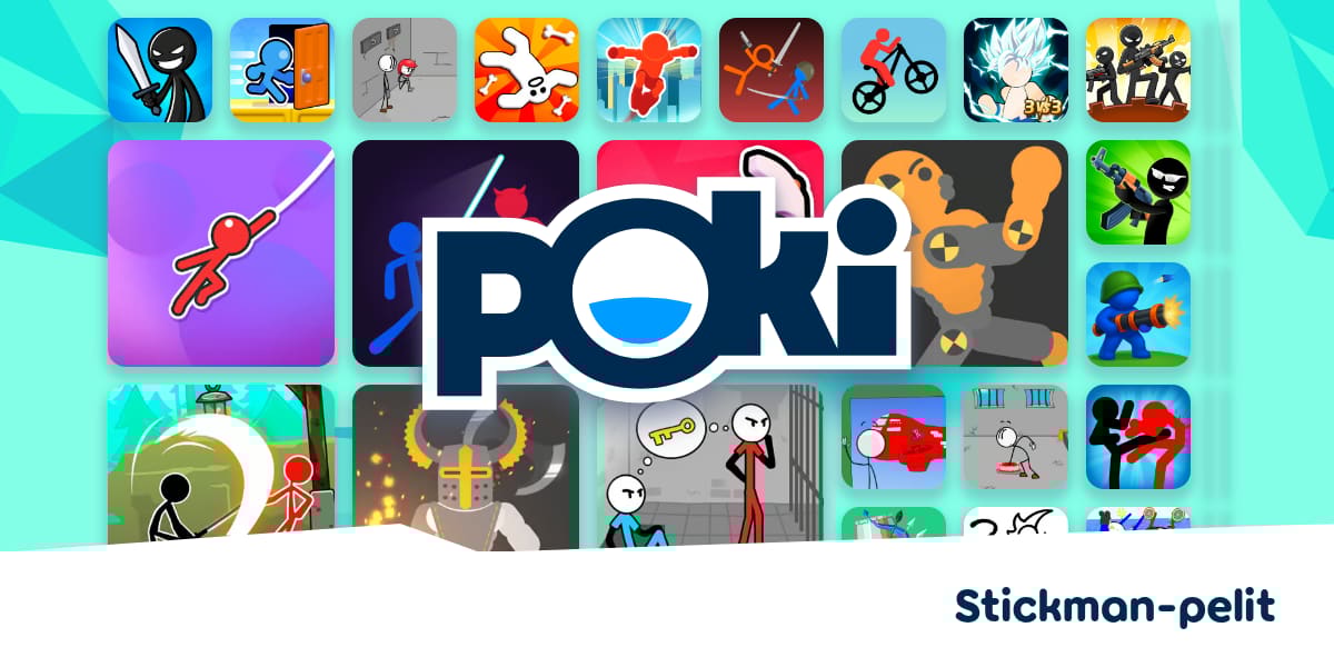 STICKMAN-PELIT 🚶‍♂️ - Pelaa Ilmaiseksi Netissä! | Poki