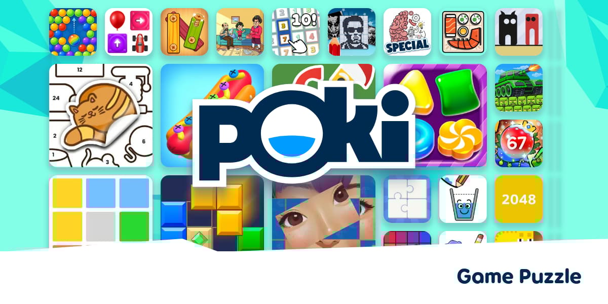 GAME PUZZLE 🧩 - Main Dalam Talian Secara Percuma! | Poki