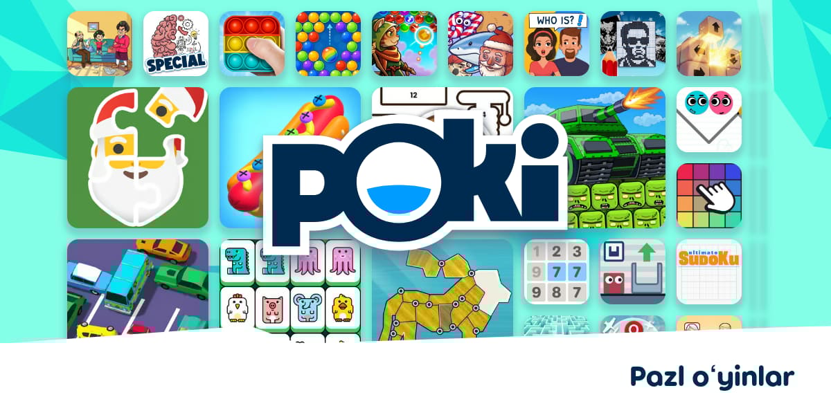 PAZL OʻYINLAR 🧩 - Onlayn bepul oʻynang! | Poki