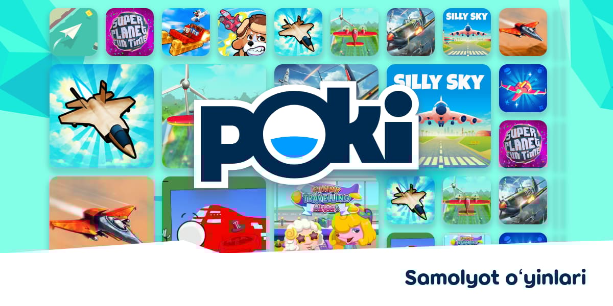 SAMOLYOT OʻYINLARI ️ - Onlayn bepul oʻynang! | Poki