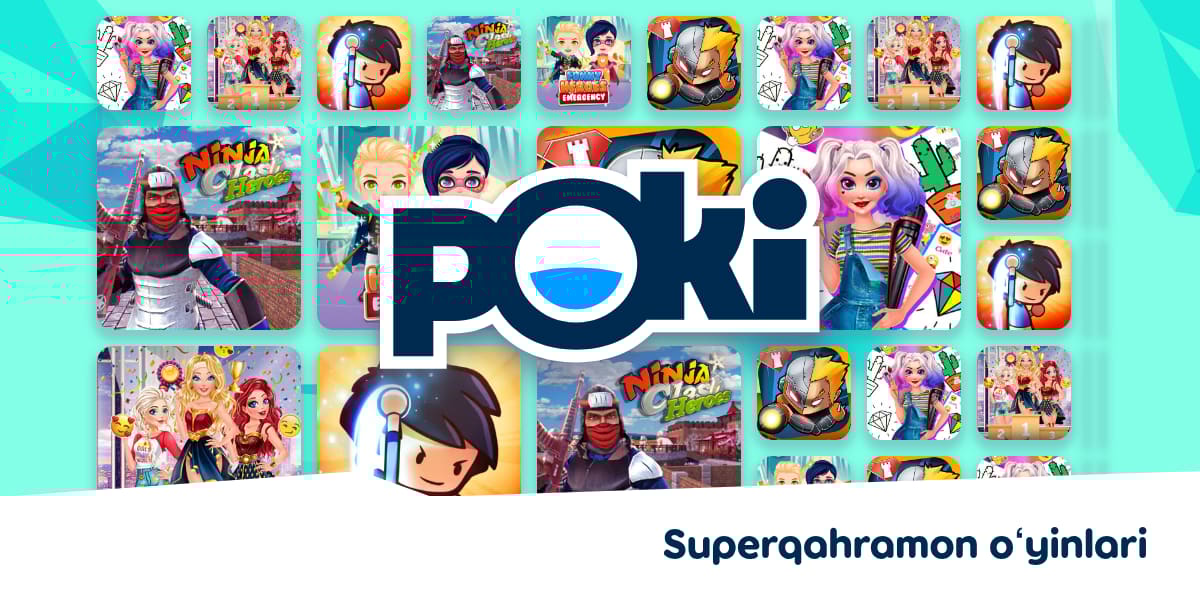 SUPERQAHRAMON OʻYINLARI 🦸 - Onlayn bepul oʻynang! | Poki