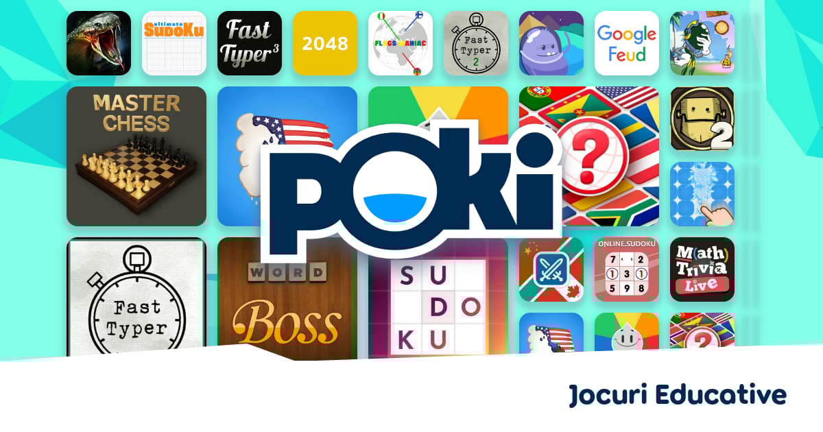 JOCURI EDUCATIVE 🎓 - Joacă Online Gratuit! | Poki
