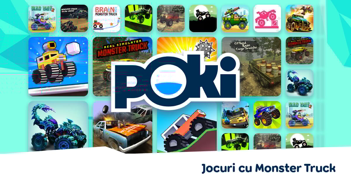 JOCURI CU MONSTER TRUCK 🚛 - Joacă Online Gratuit! | Poki