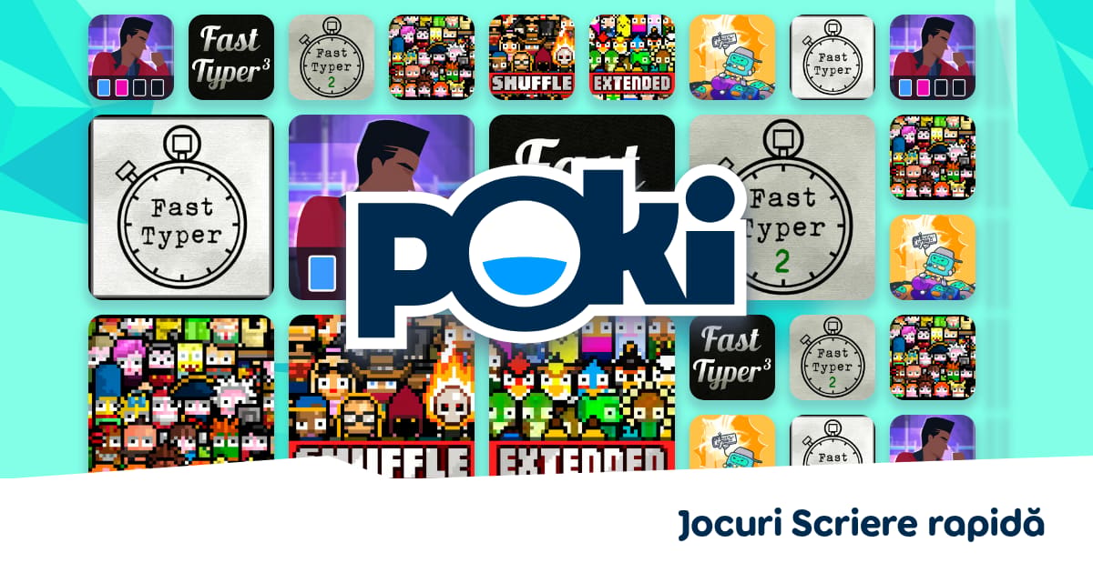 JOCURI SCRIERE RAPIDĂ ⌨️ - Joacă Online Gratuit! | Poki