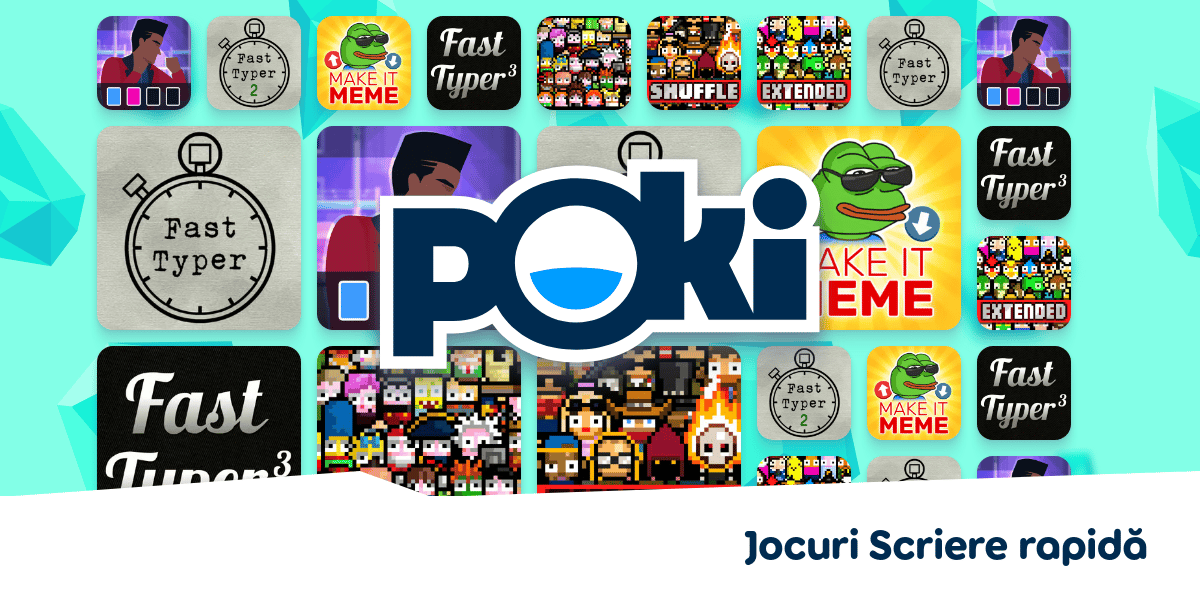 JOCURI SCRIERE RAPIDĂ ⌨️ - Joacă Online Gratuit! | Poki
