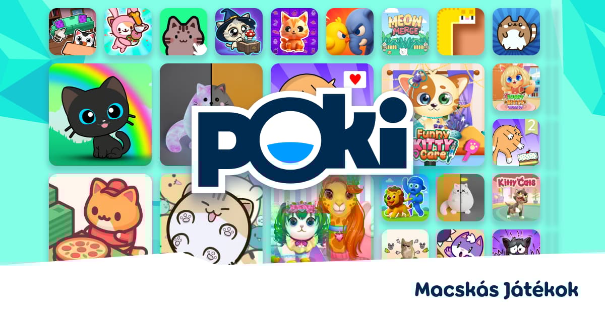 MACSKÁS JÁTÉKOK 🐱 - Játssz Online Ingyen! | Poki