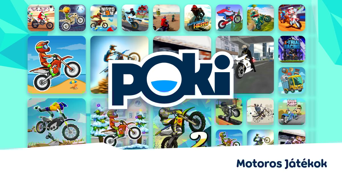 MOTOROS JÁTÉKOK 🏍️ - Játssz Online Ingyen! | Poki