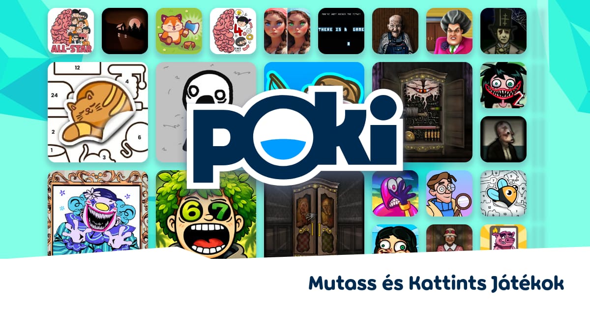 MUTASS ÉS KATTINTS JÁTÉKOK 👆 - Játssz Online Ingyen! | Poki