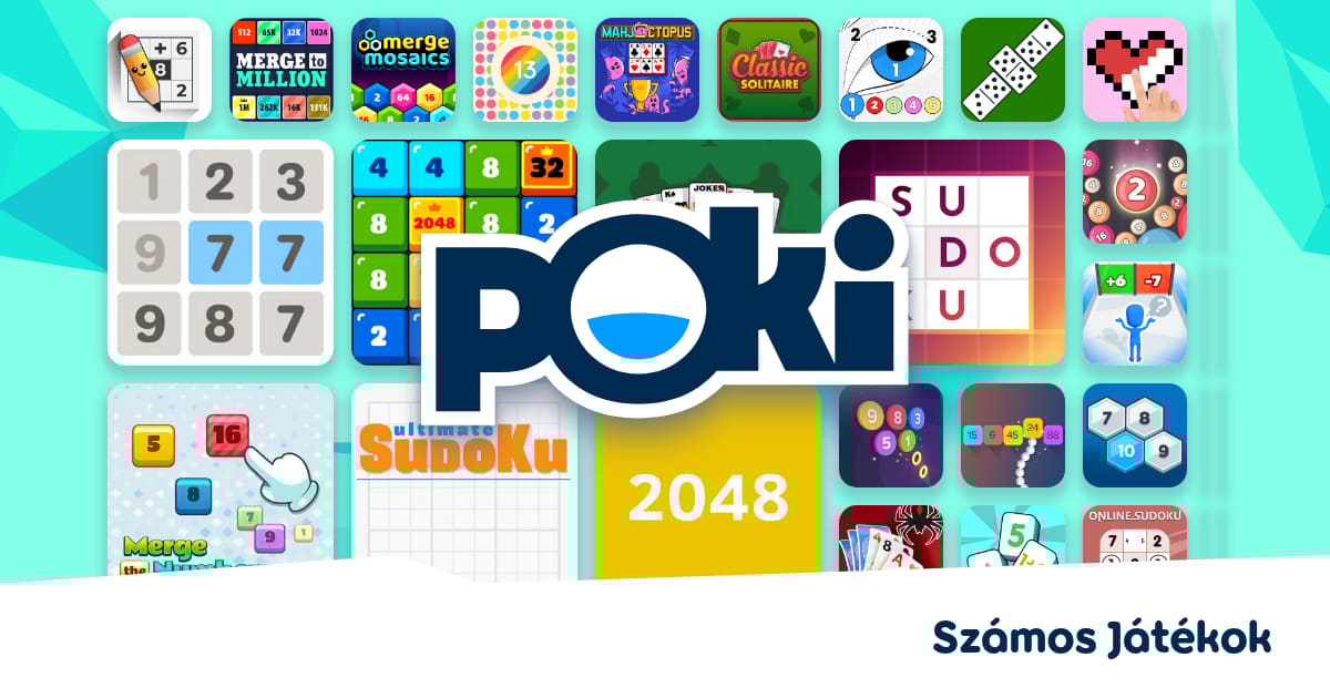 SZÁMOS JÁTÉKOK 🔢 - Játssz Online Ingyen! | Poki