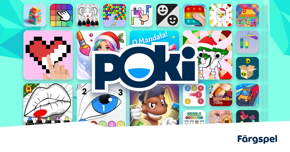 FÄRGSPEL 🎨 - Spela Online Gratis! | Poki