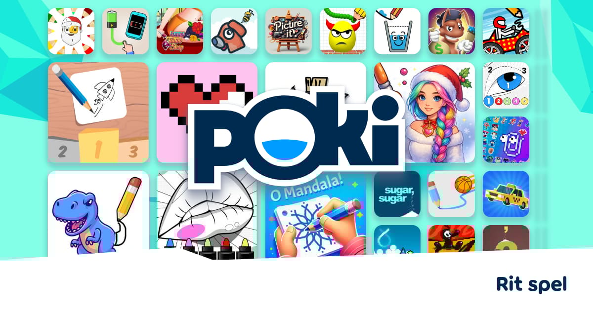 RIT SPEL 🎨 - Spela Online Gratis! | Poki