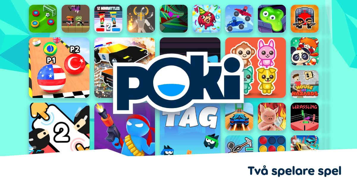 TVÅ SPELARE SPEL 👥 - Spela Online Gratis! | Poki