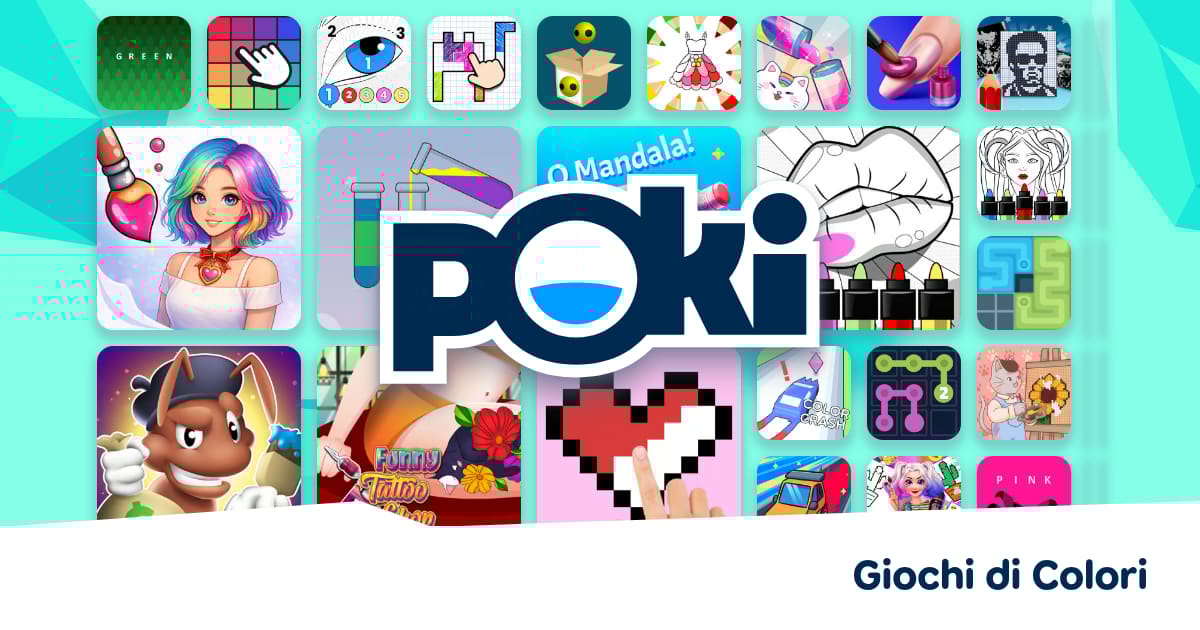 GIOCHI DI COLORI 🎨 - Gioca Online Gratis! | Poki