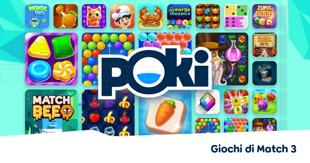 GIOCHI DI MATCH 3 💎 - Gioca Online Gratis! | Poki