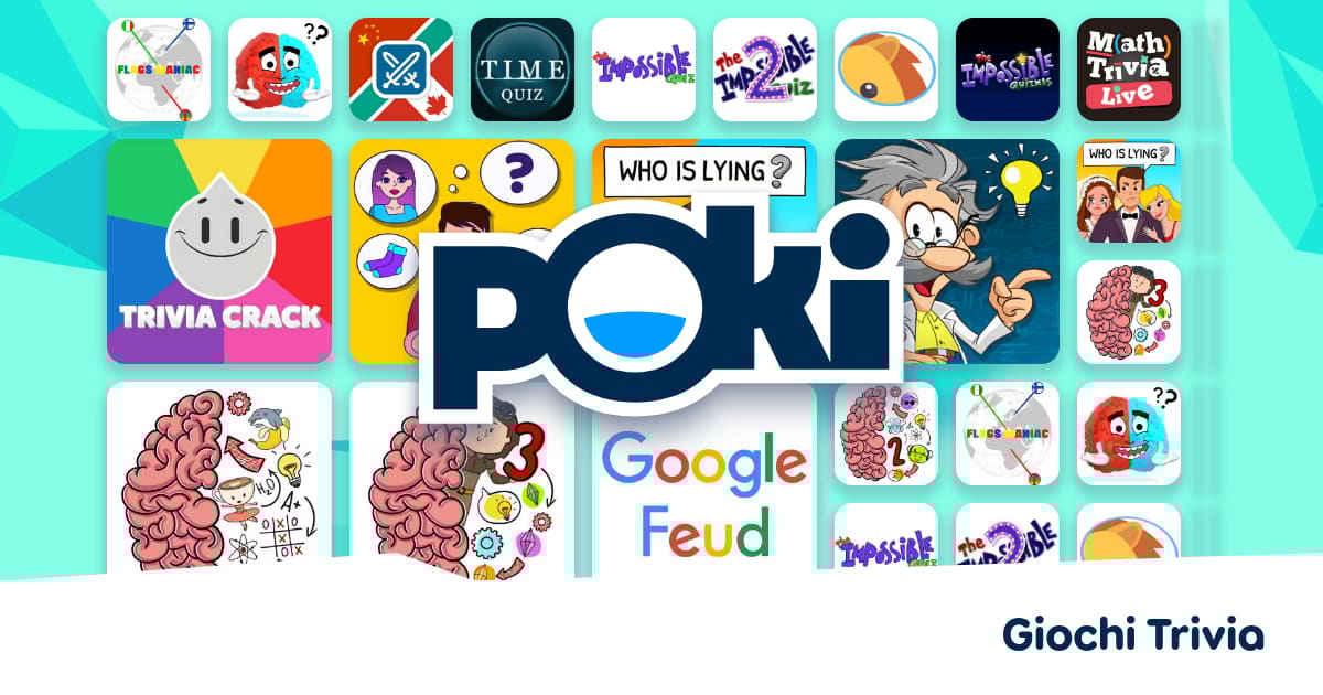 GIOCHI TRIVIA 🧠 - Gioca Online Gratis! | Poki