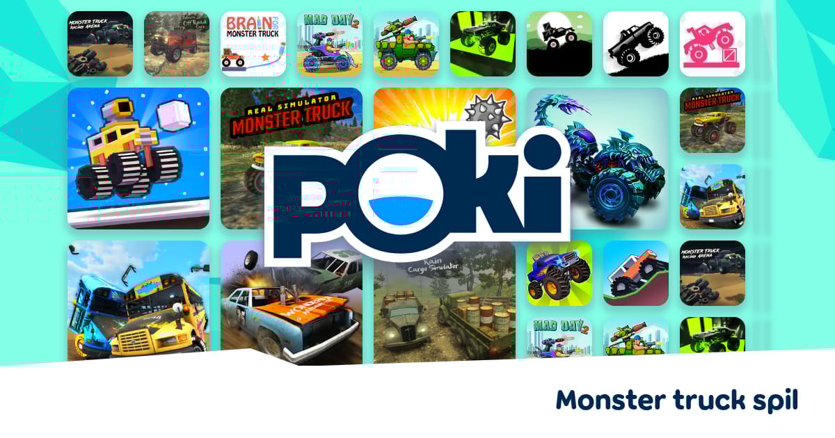 MONSTER TRUCK SPIL 🚛 - Spil Online Gratis! | Poki