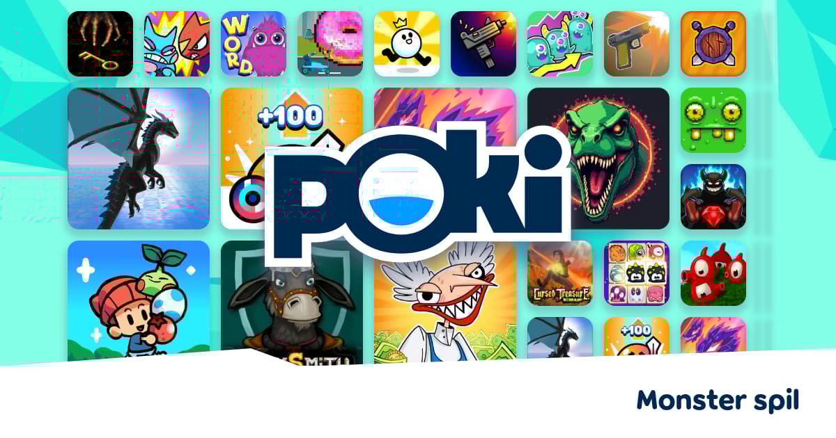MONSTER SPIL 👾 - Spil Online Gratis! | Poki