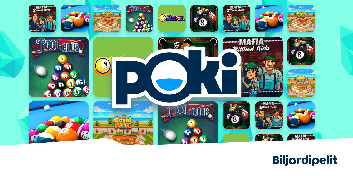 BILJARDIPELIT 🎱 - Pelaa Ilmaiseksi Netissä! | Poki