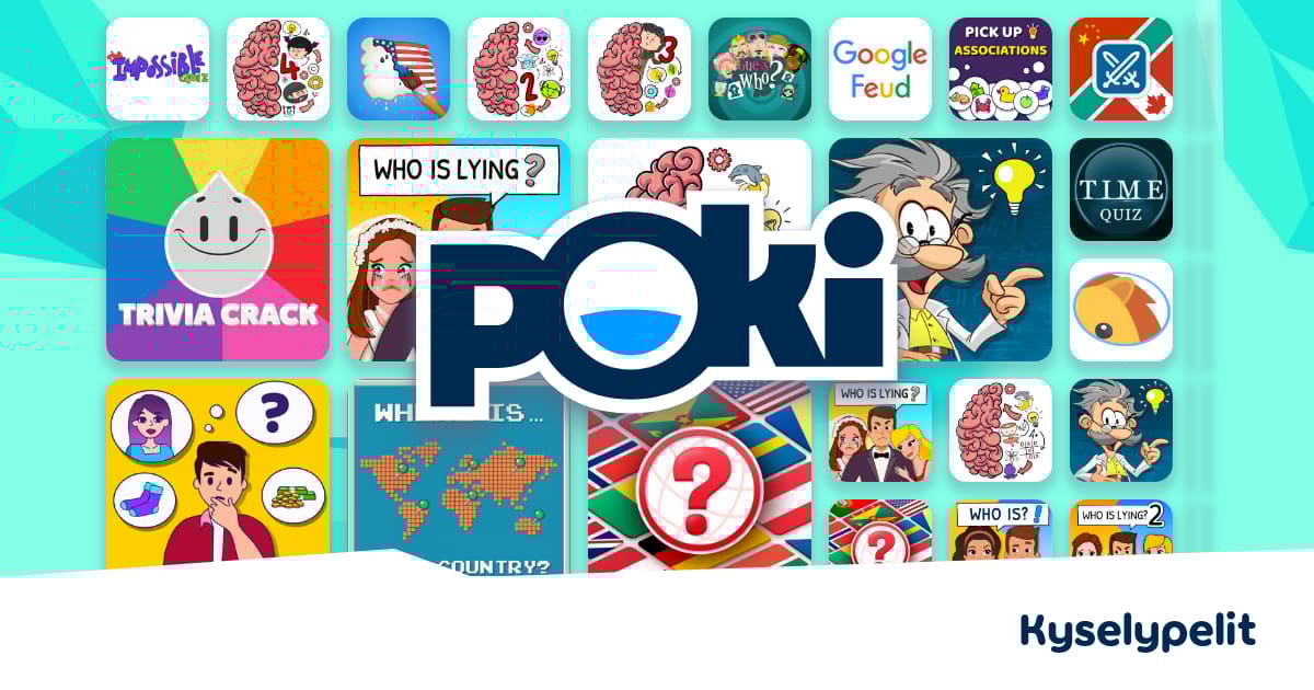 KYSELYPELIT 🧠 - Pelaa Ilmaiseksi Netissä! | Poki
