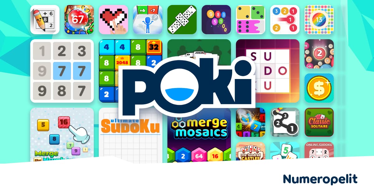 NUMEROPELIT 🔢 - Pelaa Ilmaiseksi Netissä! | Poki
