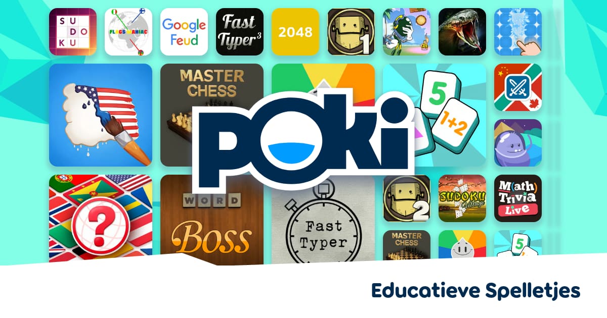 EDUCATIEVE SPELLETJES 🎓 - Speel Gratis Online! | Poki