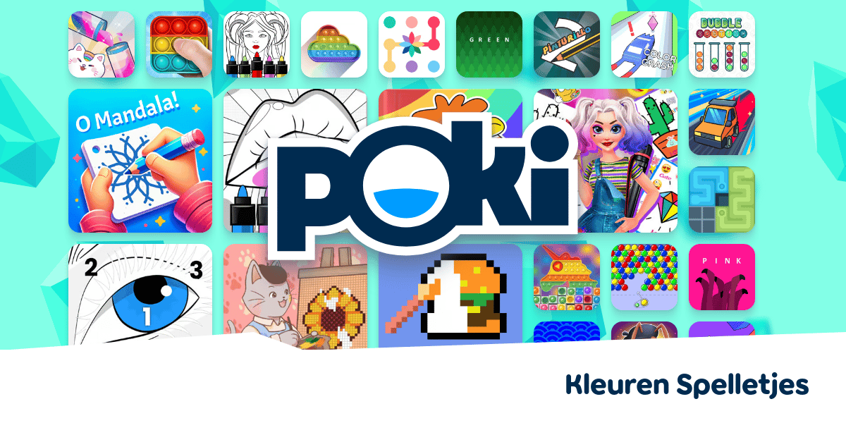 KLEUREN SPELLETJES 🎨 - Speel Gratis Online! | Poki