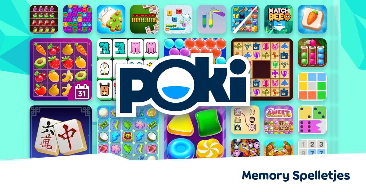 MEMORY SPELLETJES 🧩 - Speel Gratis Online! | Poki