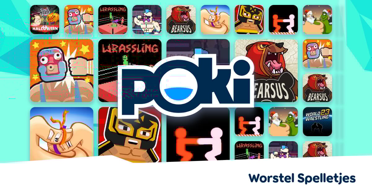 WORSTEL SPELLETJES 🤼 - Speel Gratis Online! | Poki