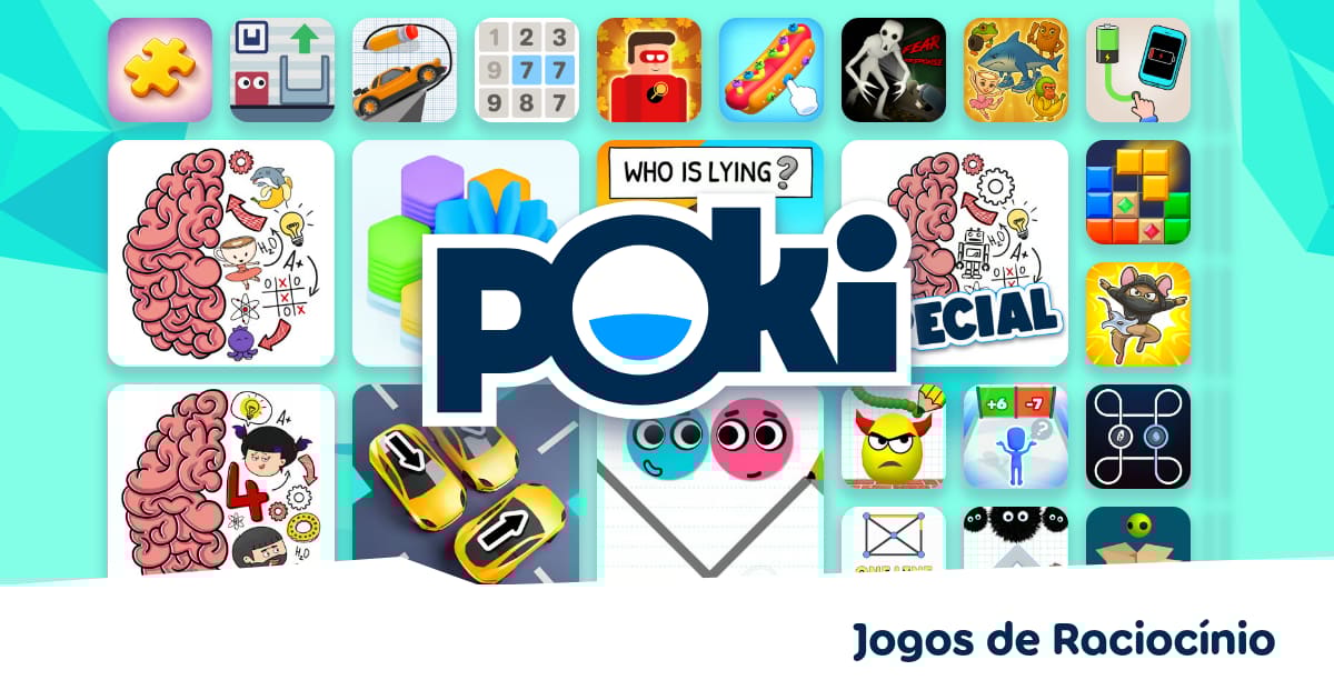 JOGOS DE RACIOCÍNIO 🧠 - Jogue Grátis Online! | Poki