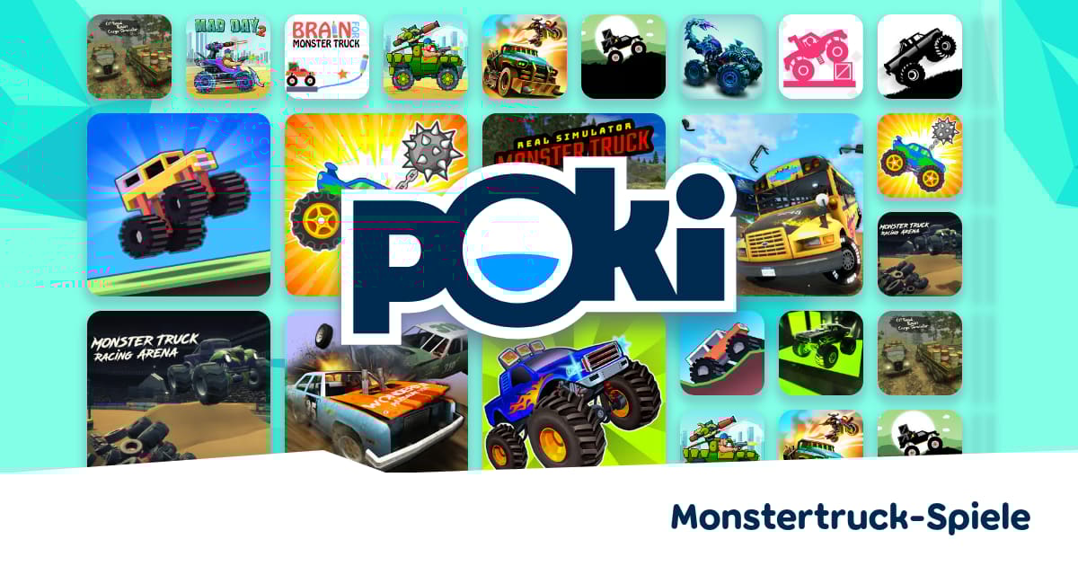 MONSTERTRUCK-SPIELE 🚛 - Online kostenlos spielen! | Poki