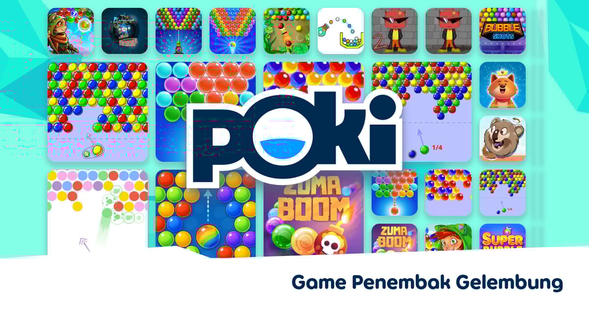 GAME PENEMBAK GELEMBUNG 🎈 - Main Online Gratis! | Poki