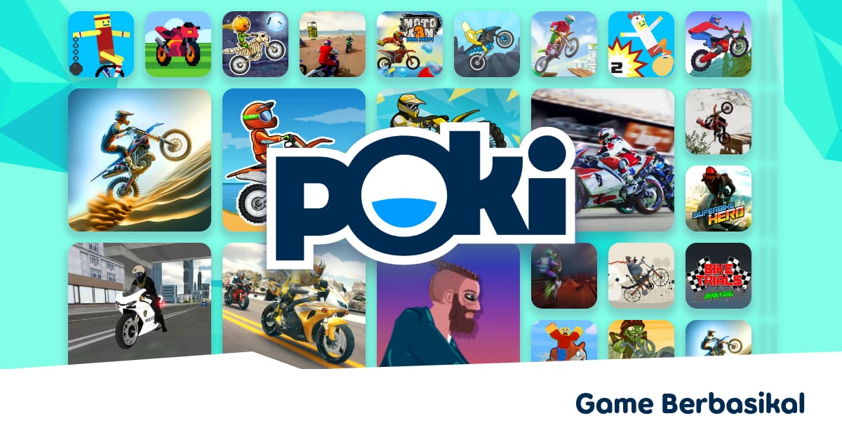 GAME BERBASIKAL 🚲 - Main Dalam Talian Secara Percuma! | Poki