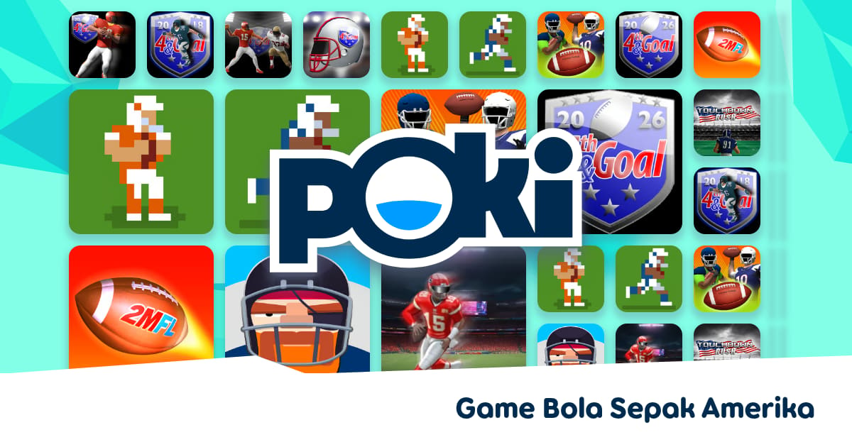 GAME BOLA SEPAK AMERIKA 🏈 - Main Dalam Talian Secara Percuma! | Poki