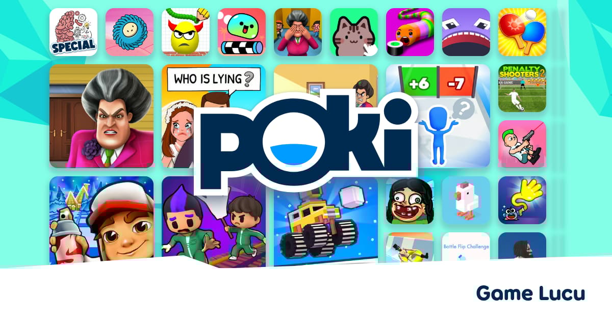 GAME LUCU 😂 - Main Dalam Talian Secara Percuma! | Poki