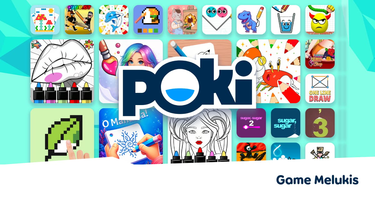 GAME MELUKIS 🎨 - Main Dalam Talian Secara Percuma! | Poki