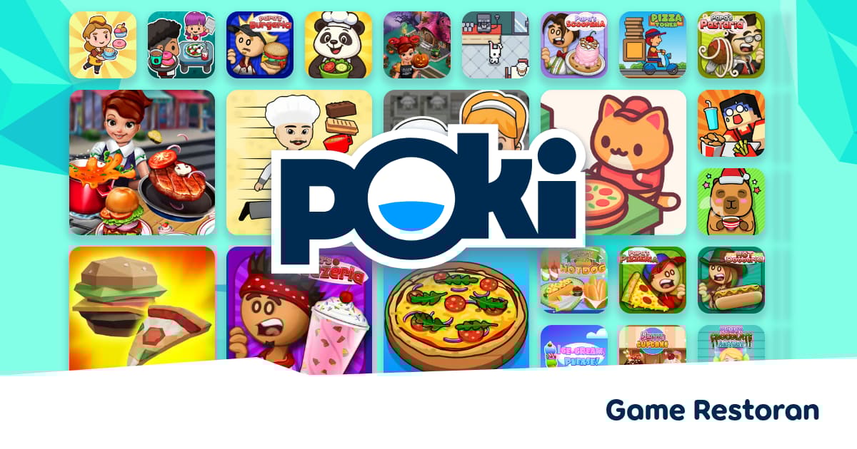 GAME RESTORAN 🍽️ - Main Dalam Talian Secara Percuma! | Poki
