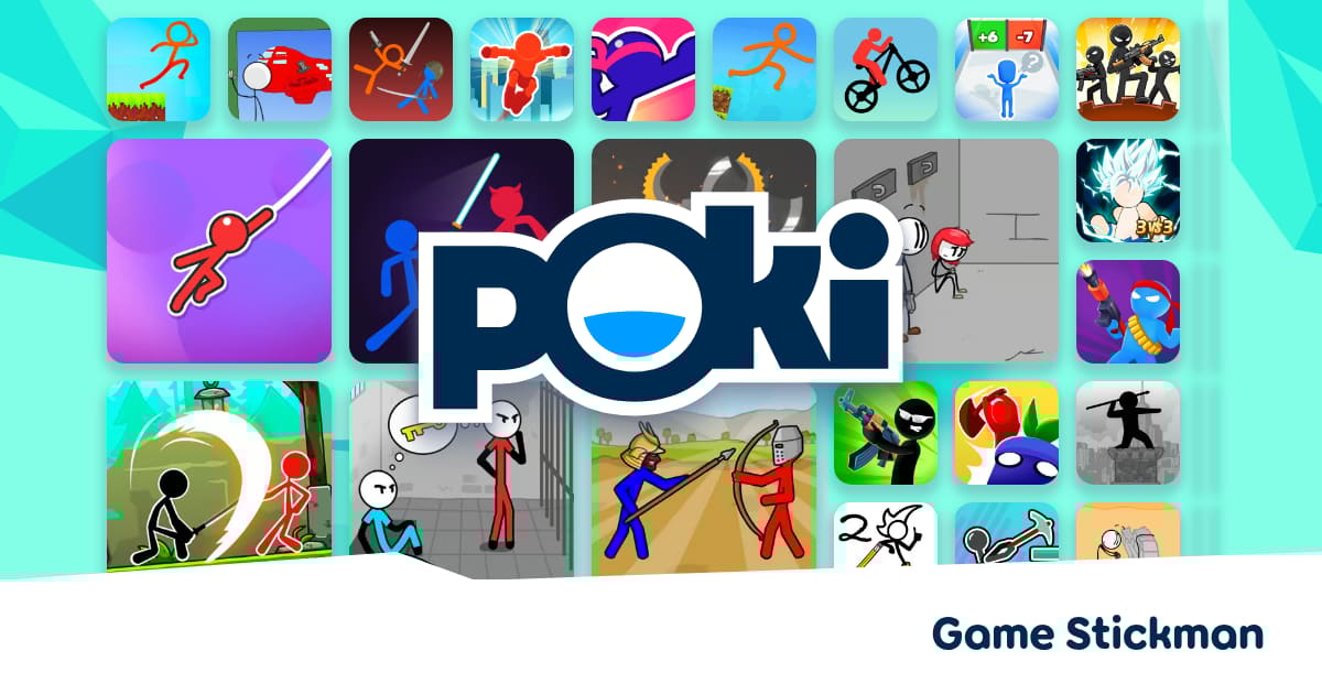 GAME STICKMAN 🚶‍♂️ - Main Dalam Talian Secara Percuma! | Poki
