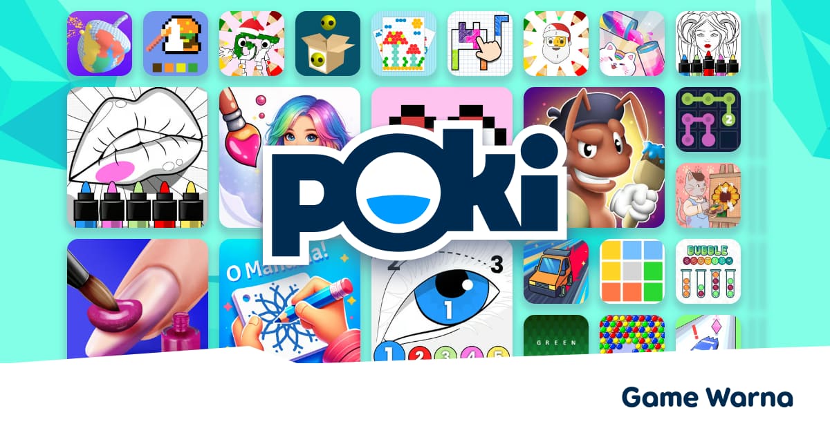 GAME WARNA 🎨 - Main Dalam Talian Secara Percuma! | Poki