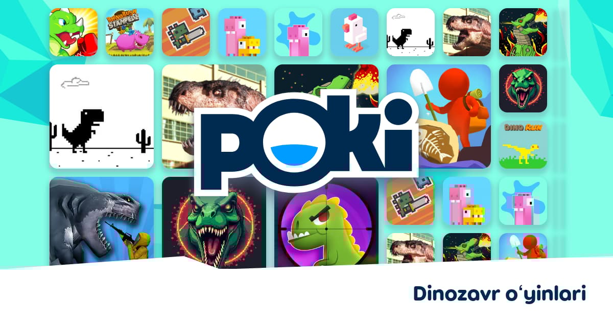 DINOZAVR OʻYINLARI 🦖 - Onlayn bepul oʻynang! | Poki