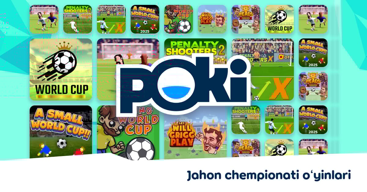 JAHON CHEMPIONATI OʻYINLARI ⚽ - Onlayn bepul oʻynang! | Poki