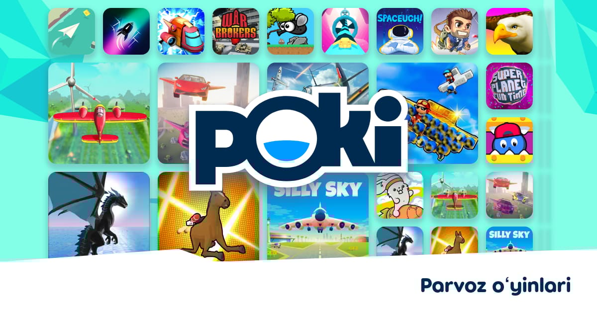 PARVOZ OʻYINLARI 🛩️ - Onlayn bepul oʻynang! | Poki