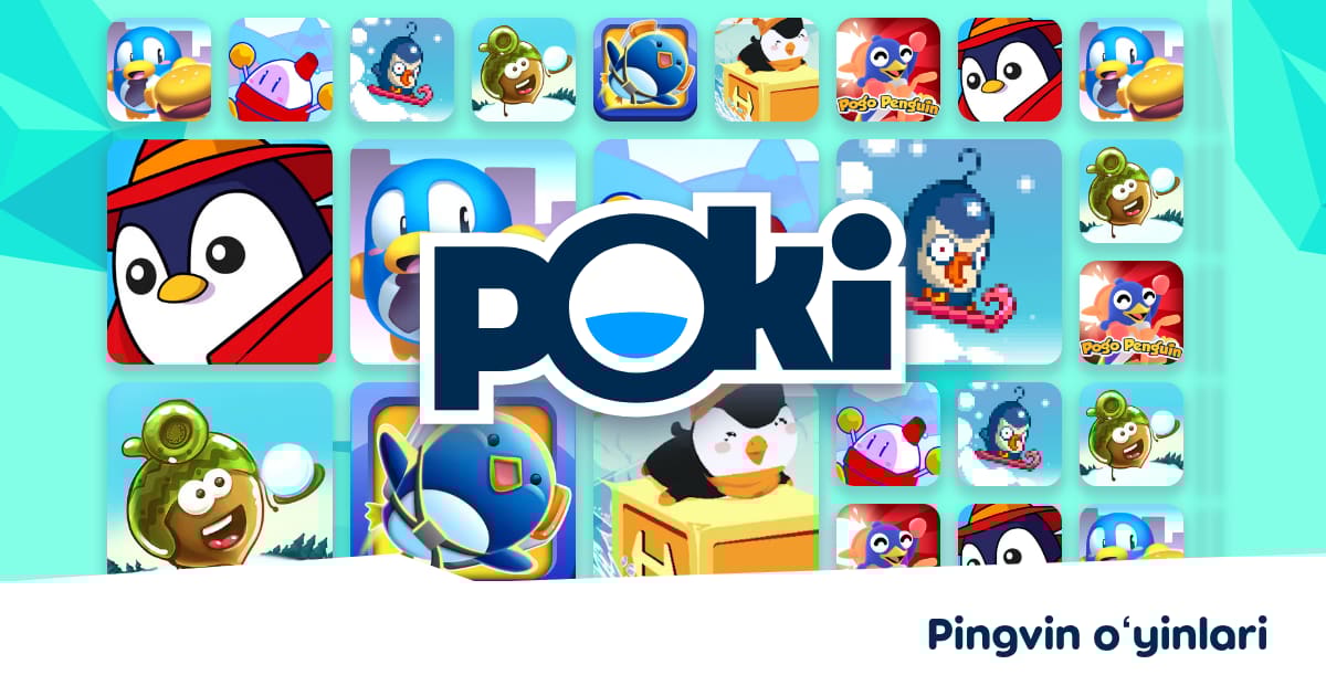 PINGVIN OʻYINLARI 🐧 - Onlayn bepul oʻynang! | Poki