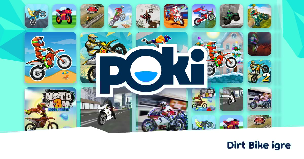 DIRT BIKE IGRE 🏍️ - Igrajte Online Besplatno! | Poki