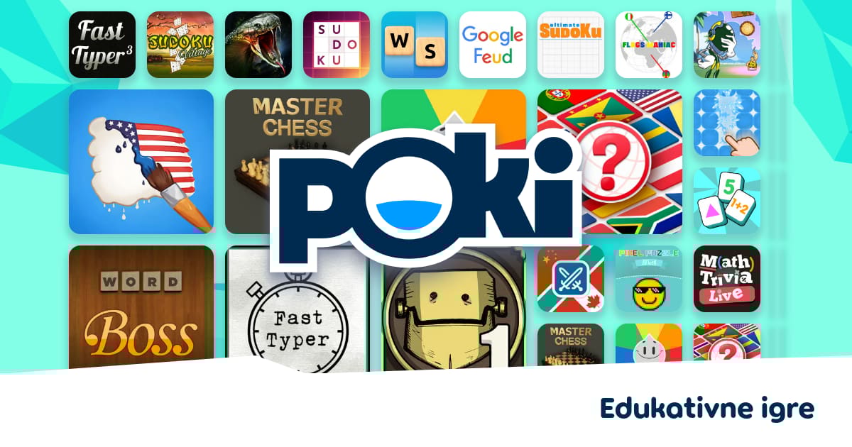 EDUKATIVNE IGRE 🎓 - Igrajte Online Besplatno! | Poki