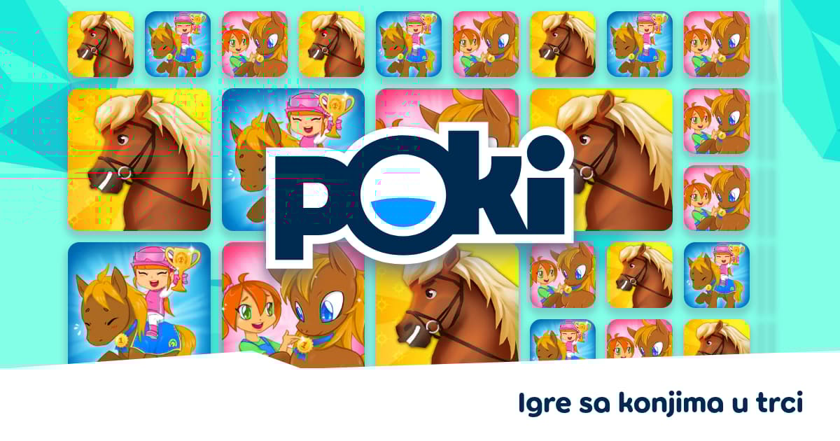 IGRE SA KONJIMA U TRCI 🏇 - Igrajte Online Besplatno! | Poki