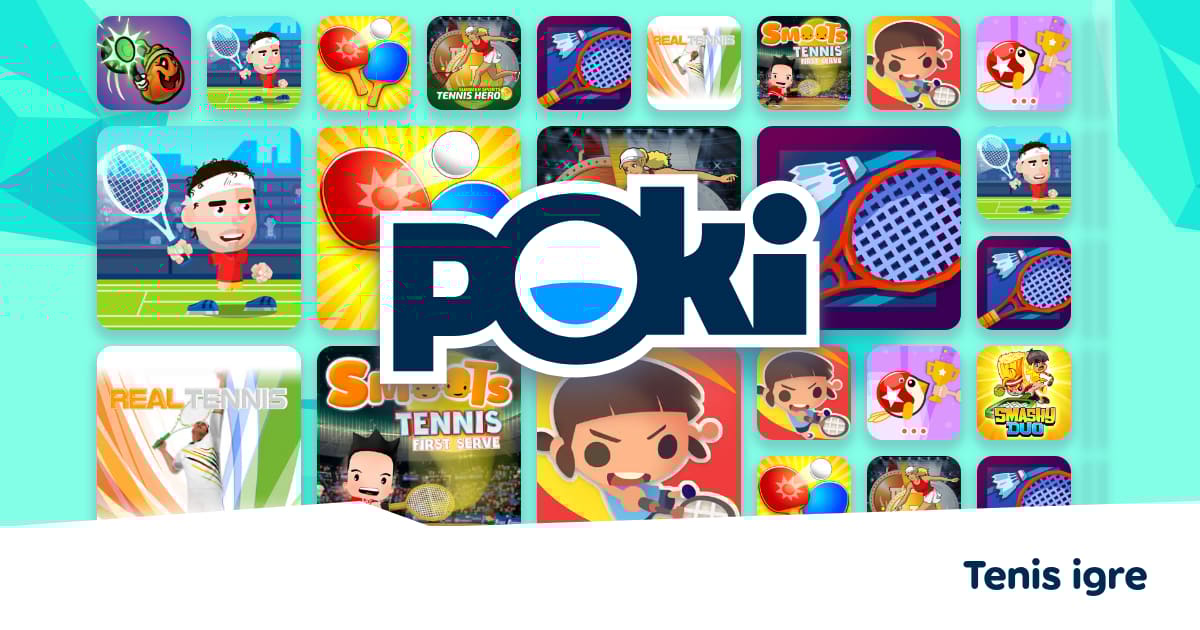 TENIS IGRE 🎾 - Igrajte Online Besplatno! | Poki